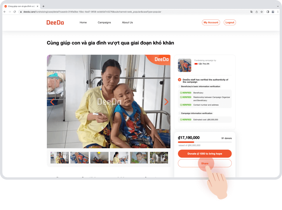 DeeDa: The Best Global Fundraising Platform | Trusted, Efficient, Secure
