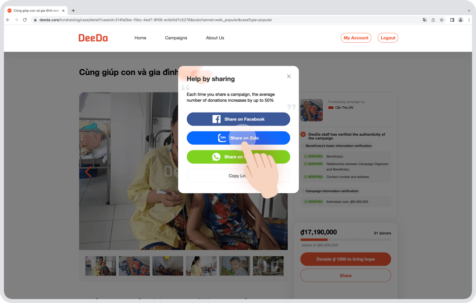 DeeDa: The Best Global Fundraising Platform | Trusted, Efficient, Secure