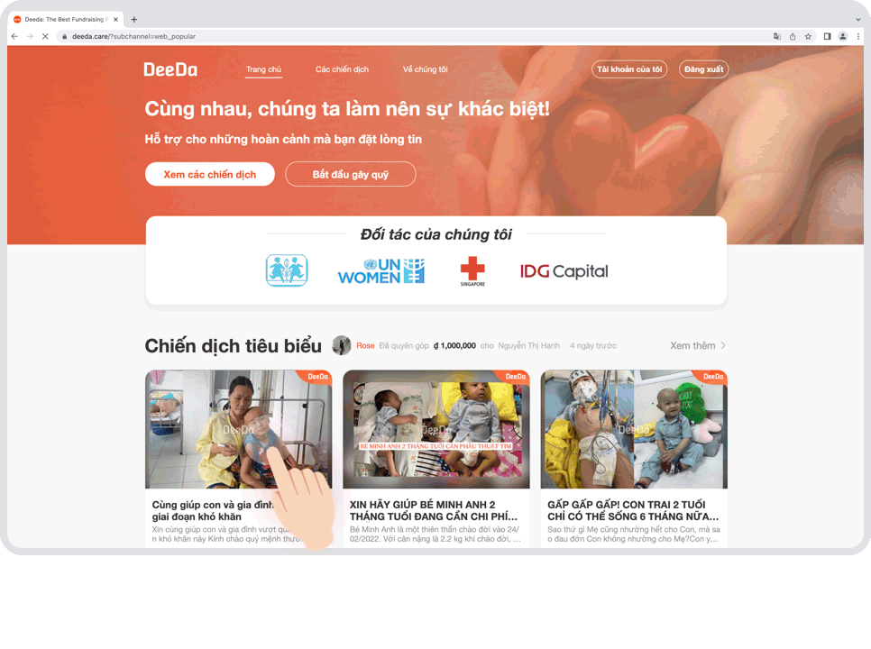 DeeDa: The Best Global Fundraising Platform | Trusted, Efficient, Secure